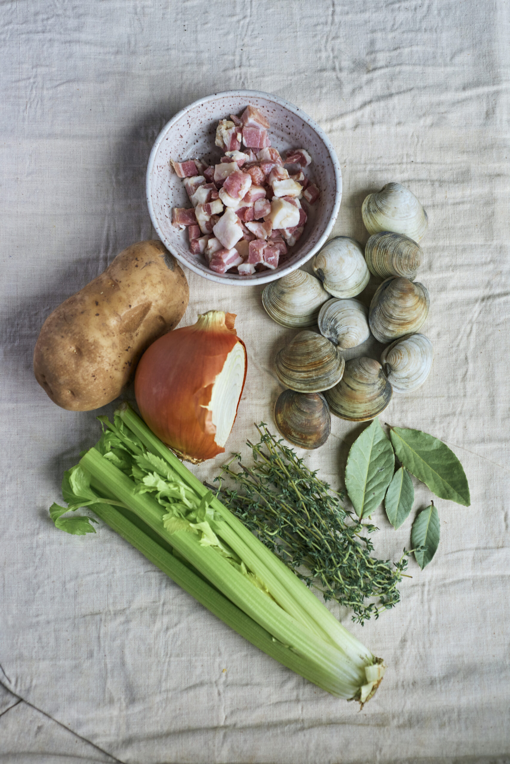 New England Clam Chowder Recipe | southforker