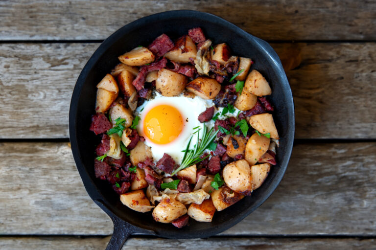 Cook This Now! Corned beef, cabbage and potato hash with eggs | Southforker