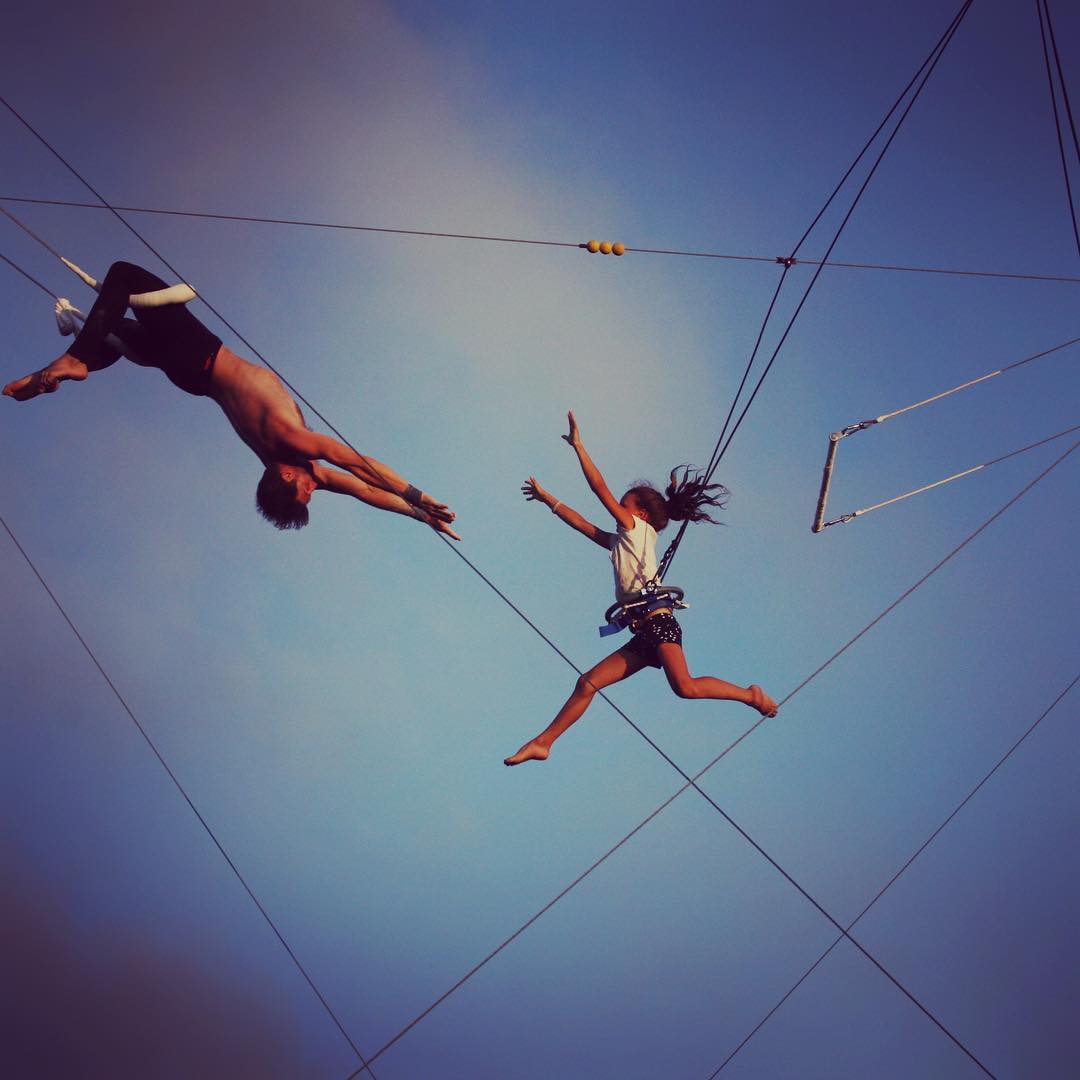 Fly through the air with the greatest of ease at Hamptons Trapeze Co ...